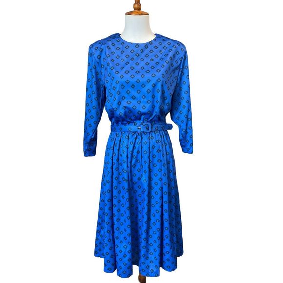 Anthony Richards | Dresses | Anthony Richards Vintage Threequarter Length Sleeve Midi Dress ...